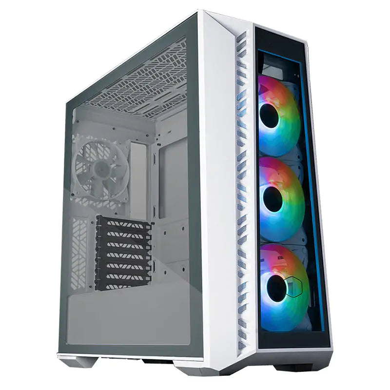 Cooler Master MasterBox 520 Tempered Glass ARGB Fans Mid-Tower Case ...